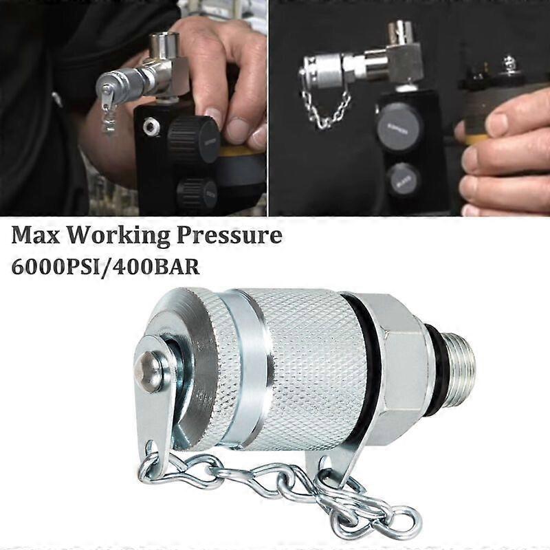 6000PSI/400BAR G1/8 Hydraulic Pressure Test Coupling Kit for Cat CASE ...