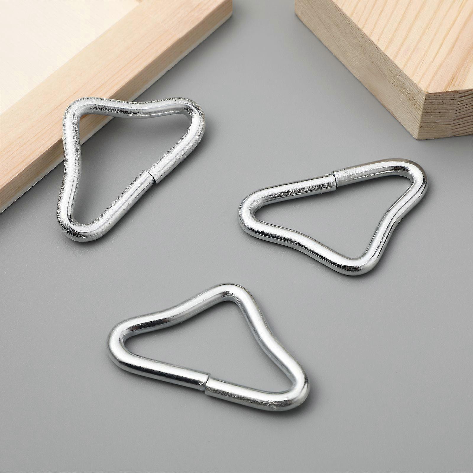 24pcs Trampoline Parts: Galvanized Steel Triangle Rings For Trampoline ...