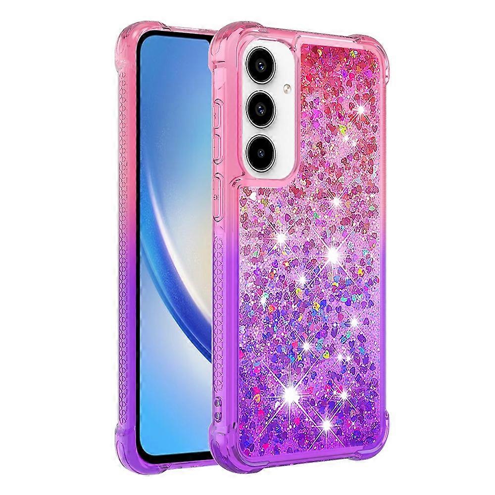 For Samsung Galaxy A56 5G TPU Case Gradient Quicksand Phone Back Cover ...