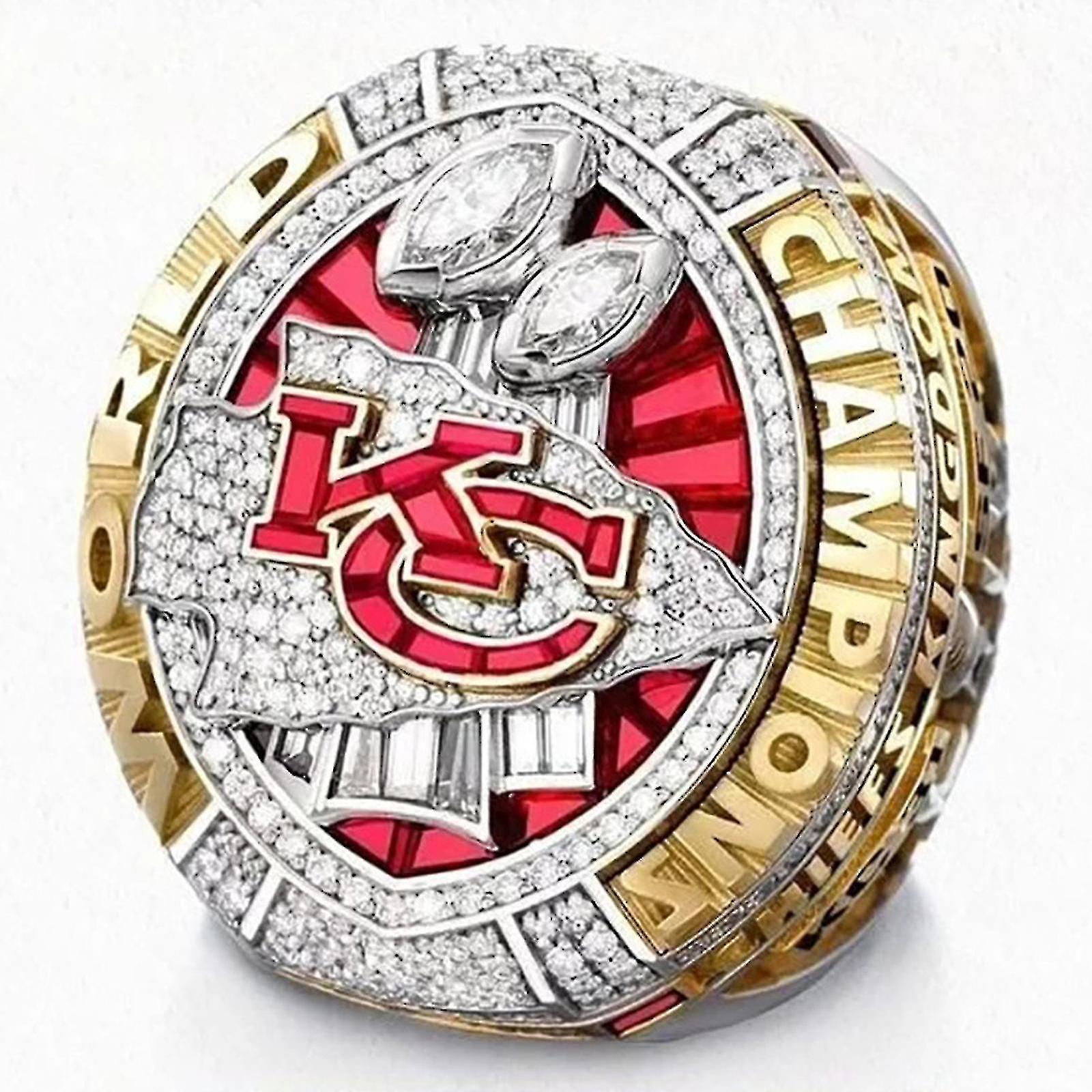 New 2023 Alloy Ring Men Kansas City Chiefs Ring Mahomes Patrick Super ...