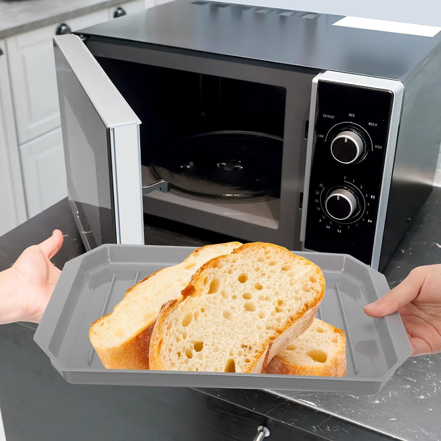 Microwave Bacon Tray Bacon Cooker Grill Rack Crisper Pan Microwave ...