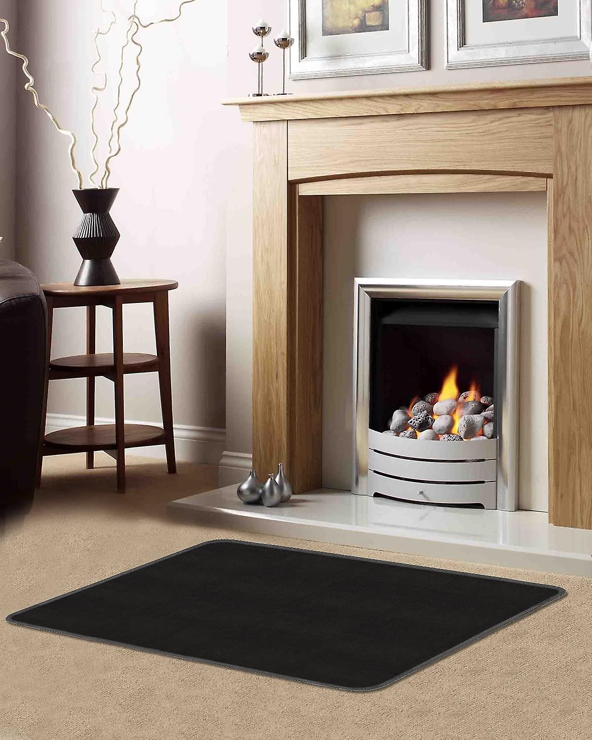 Fire Pit Mat Under Grill Mat, 39*60 Inches Fireproof Fireplace Mat ...