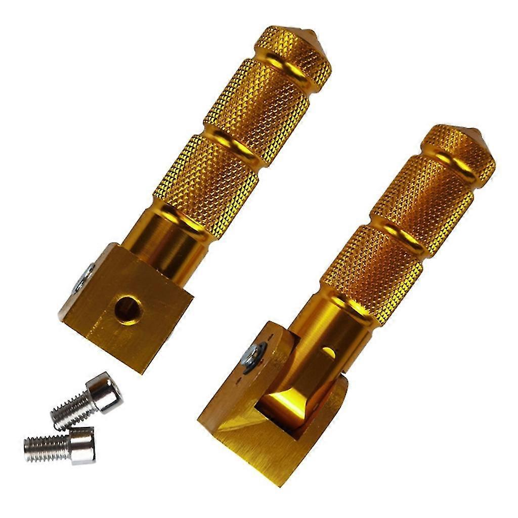 2pcs Motorcycle Scooter Backfoot Foot Peg Pedal Pad For Electric ...