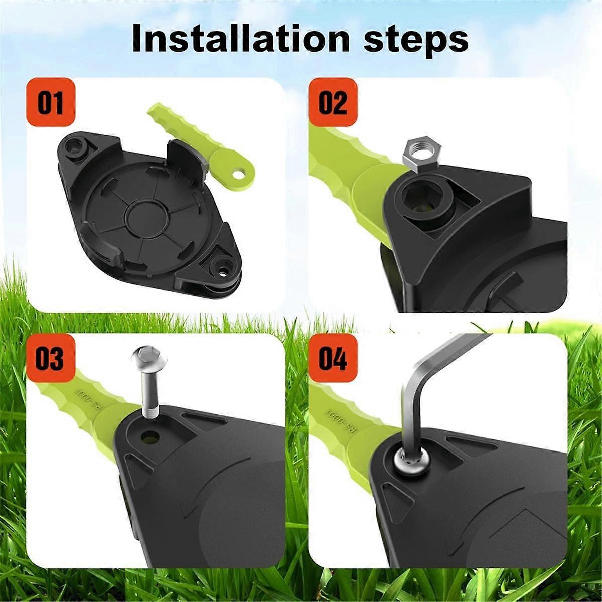 Plastic Blades Trimmer for 18V, 24V, and 40V RY40210, RY40210A Trimmers ...