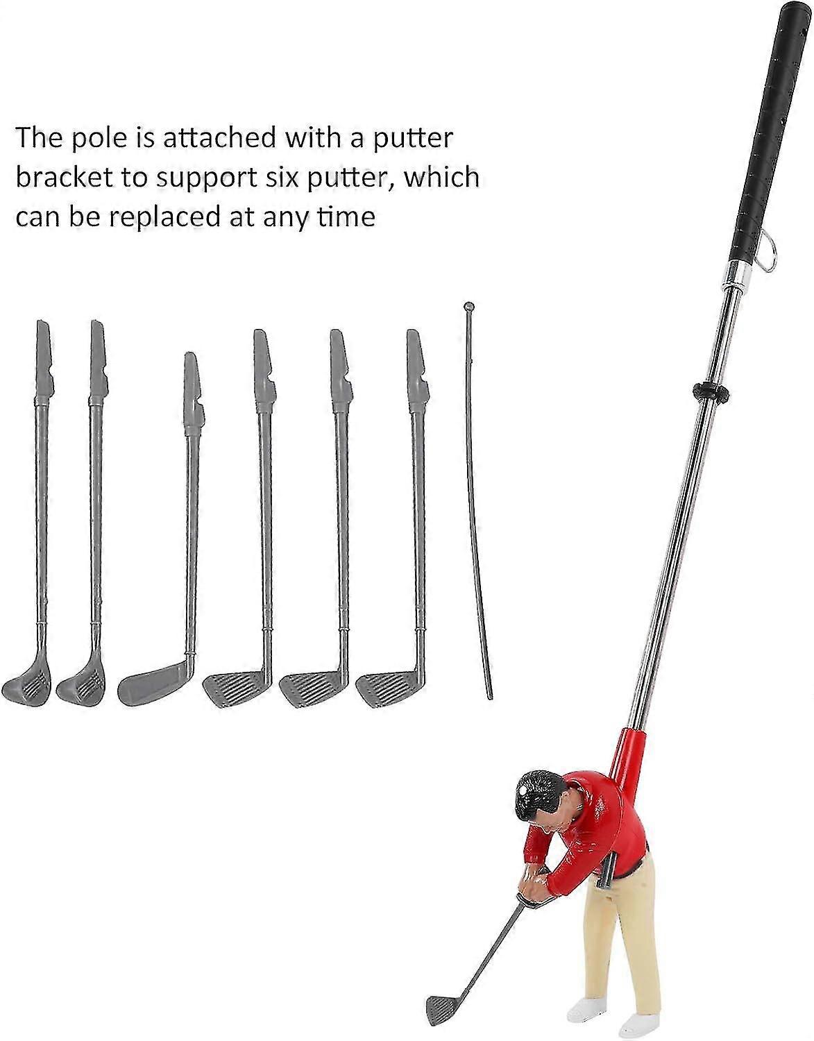 Mini inomhus golf kit, minigolfbana bakgård set, inomhus minigolf spel ...