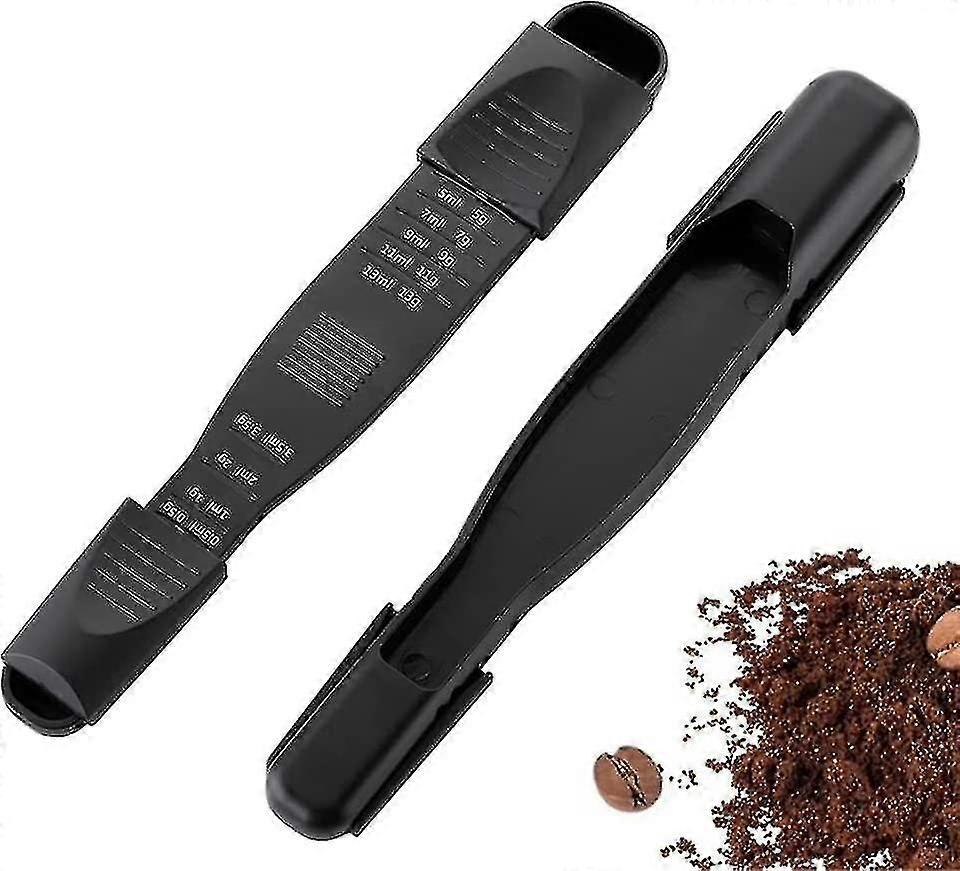 Adjustable Measuring Spoon Double Ends Measurements Spoons With Scale ...