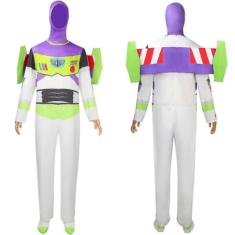Buzz Lightyear Bodysuit Adult Halloween Cosplay Show Costume | Fruugo UK