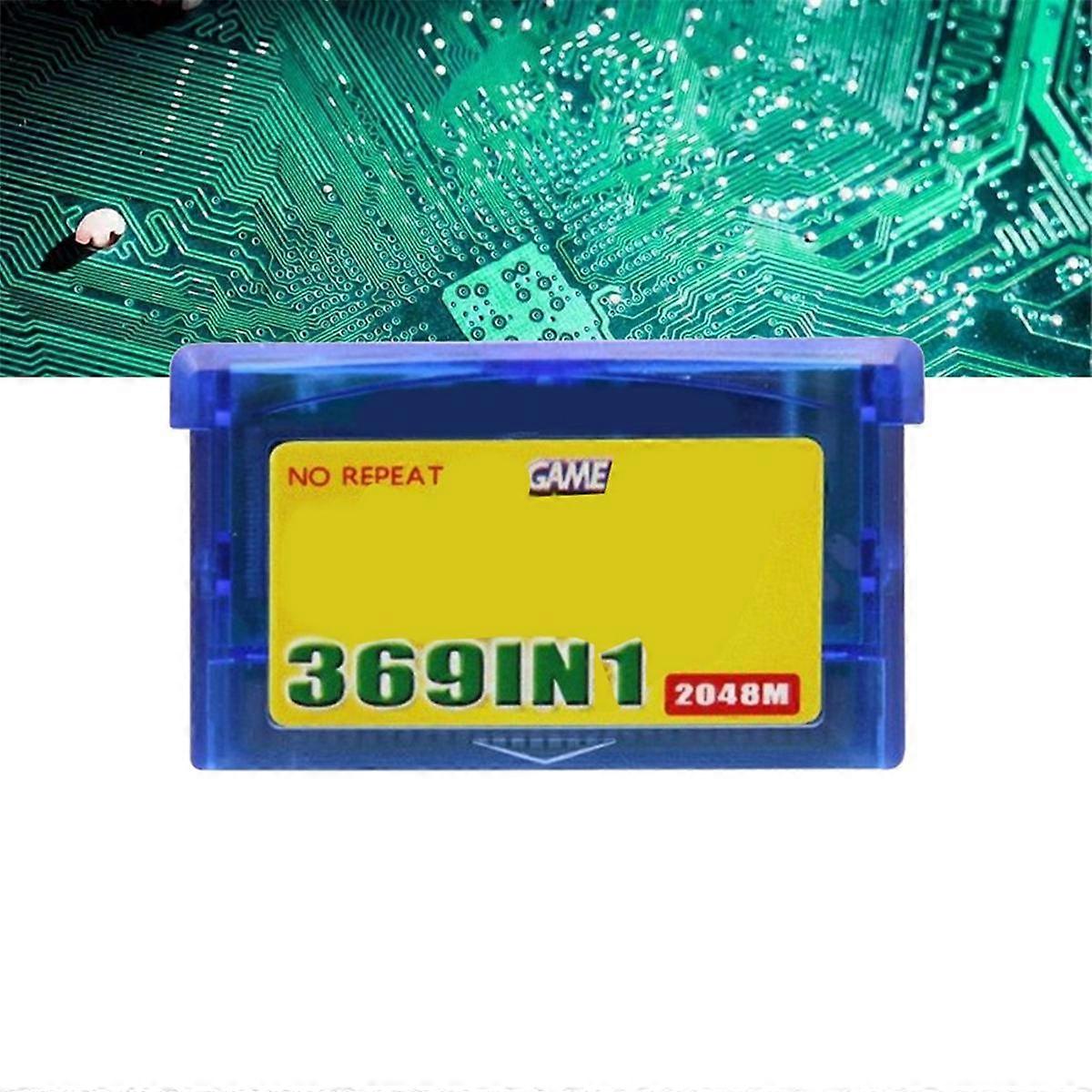 369-In-1 Game for Advance Video Game Console Card English Combined Card ...
