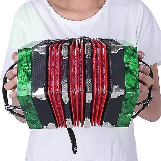 Accordion, Professional 20 Buttons Accordion Concertina for Kids/Adults ...