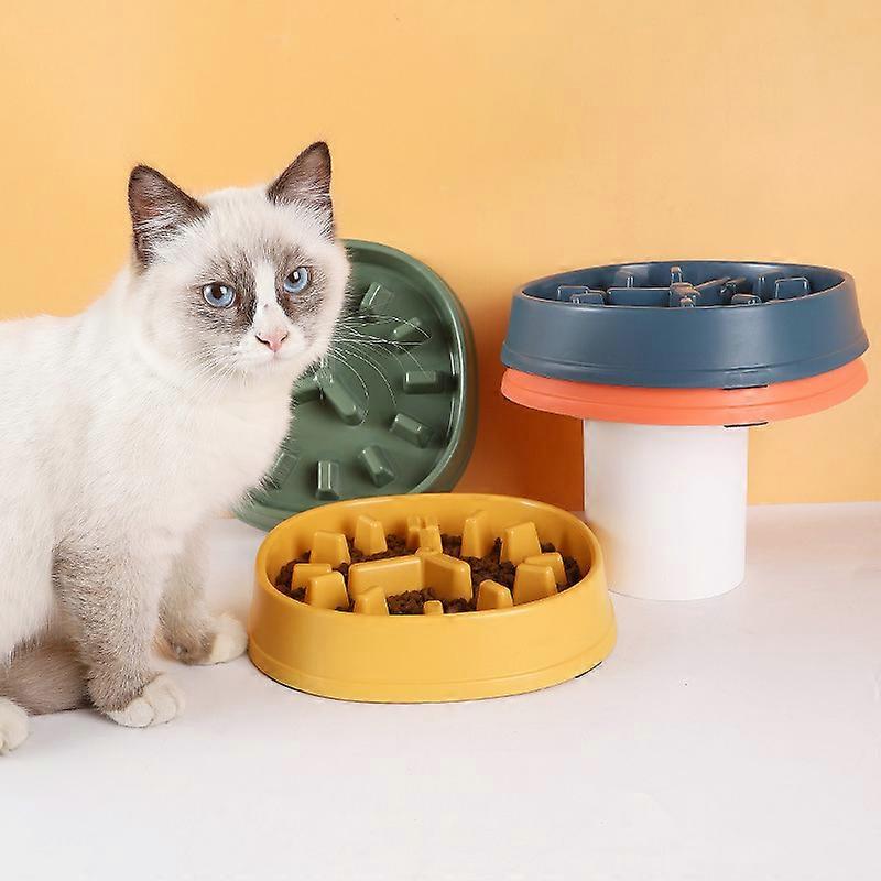 Green Anti Glutton Dog Bowl - Labyrinth Slow Feeder Bowl - Natural ...