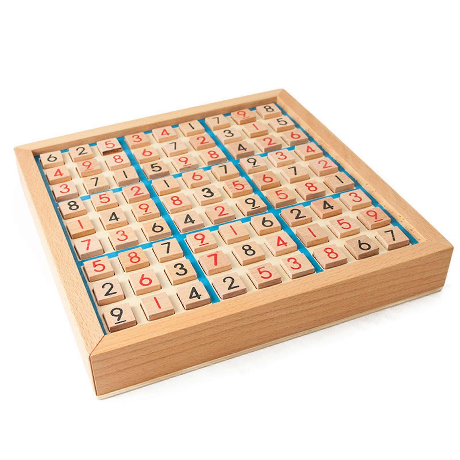 New Wooden Math Puzzle Board Puzzle Logical Thinking Math Board Game ...