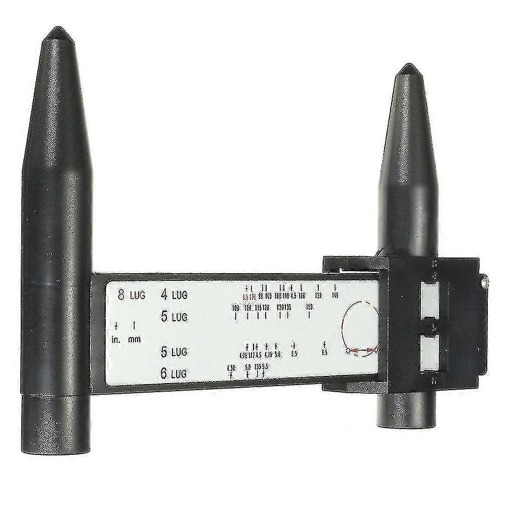 Pcd Gauge Ruler Rim Car Wheel Bolt Pattern Measuring Gauge Tool Hole 4 ...