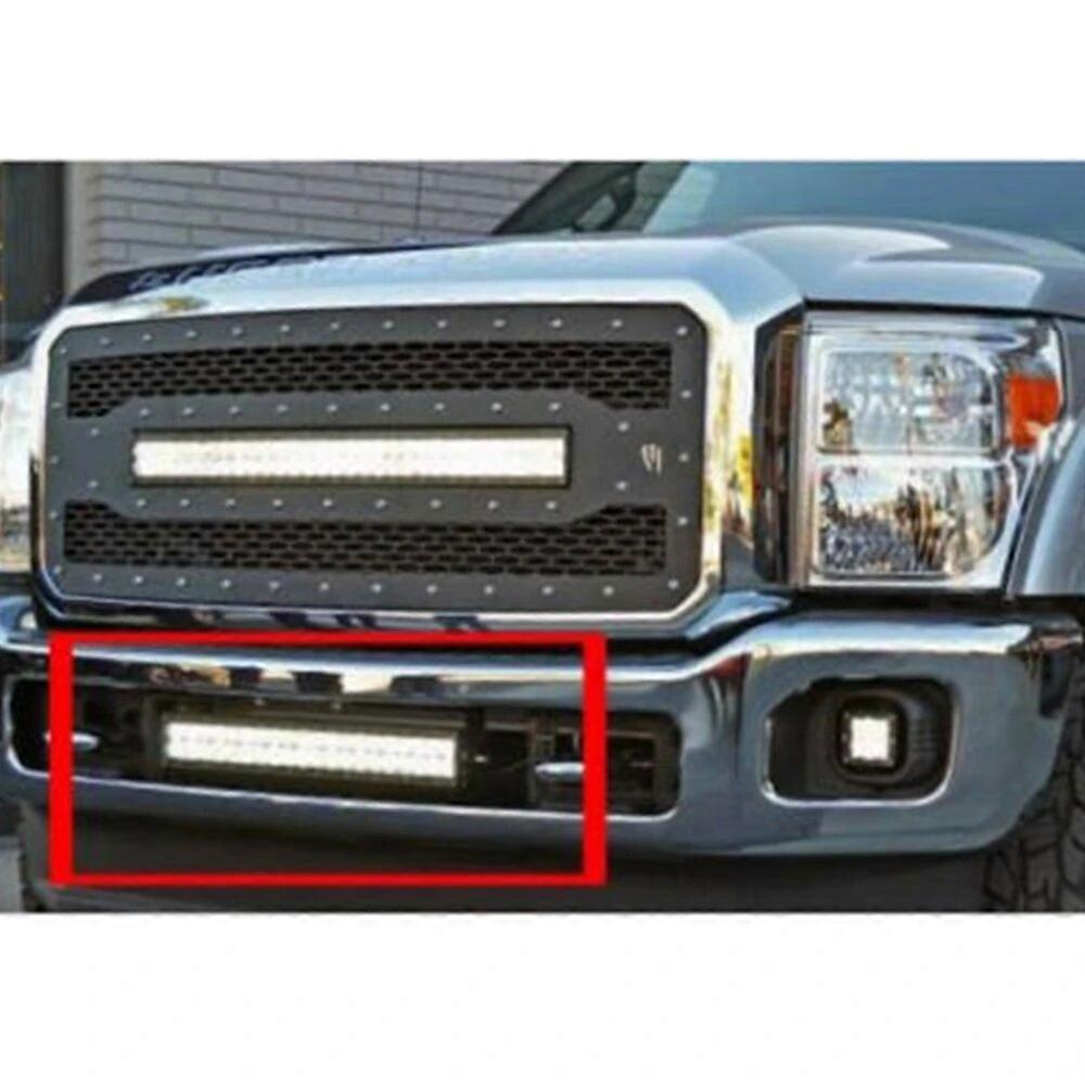Car 20 22" LED Work Light Bar Holder Lower Bumper Mounting Bracket For ...