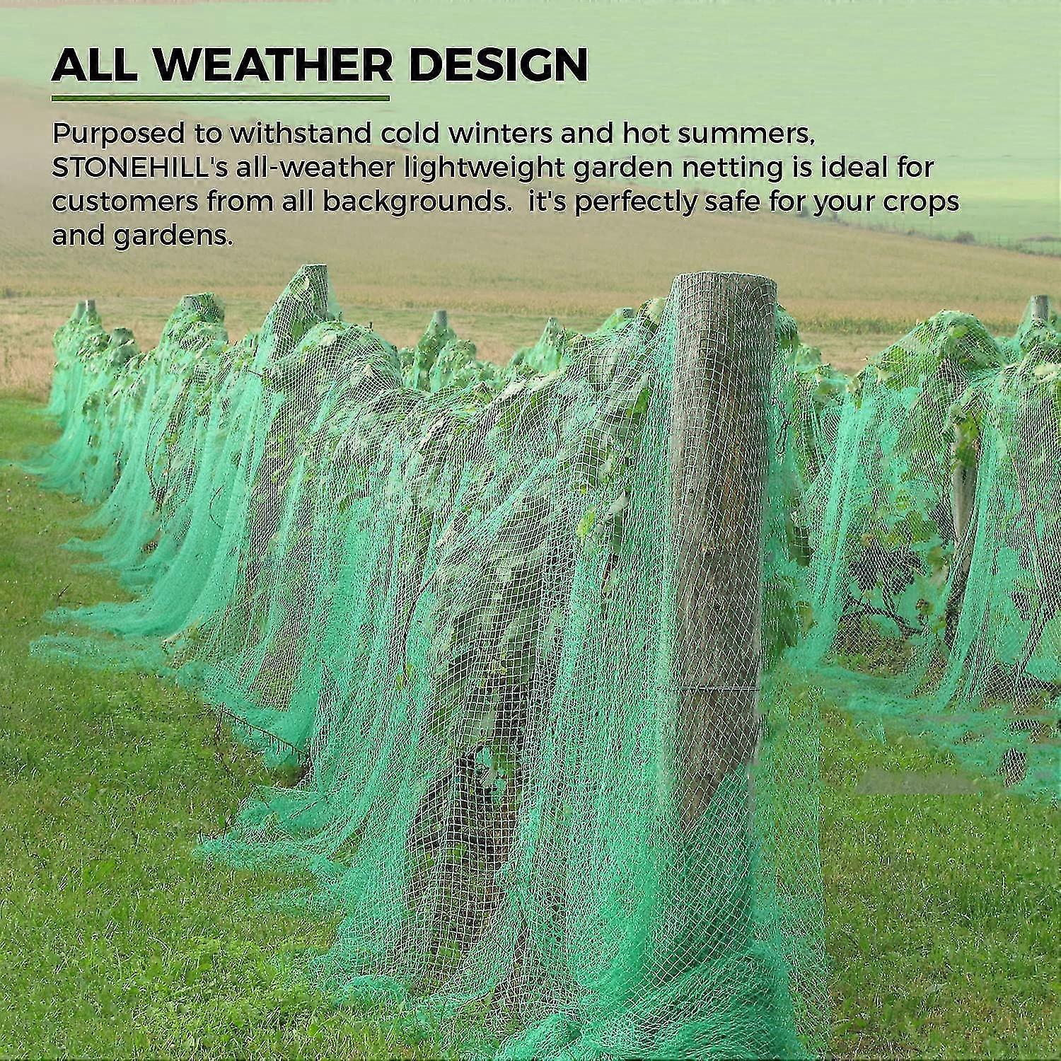 Garden Netting,pond Netting For Plants Fruits Vegetables Flowers Crops ...