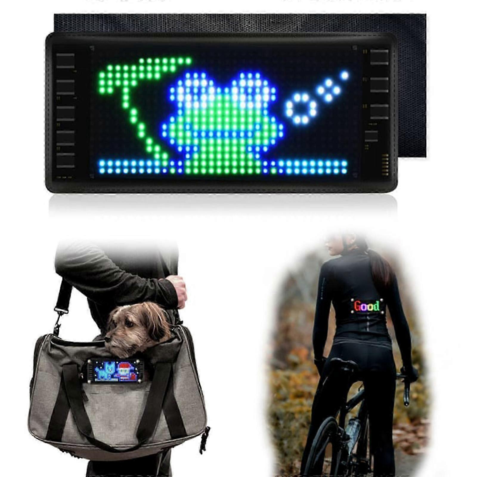 LED Matrix Pixel Panel Bluetooth APP USB 5V Flexible Addressable RGB ...