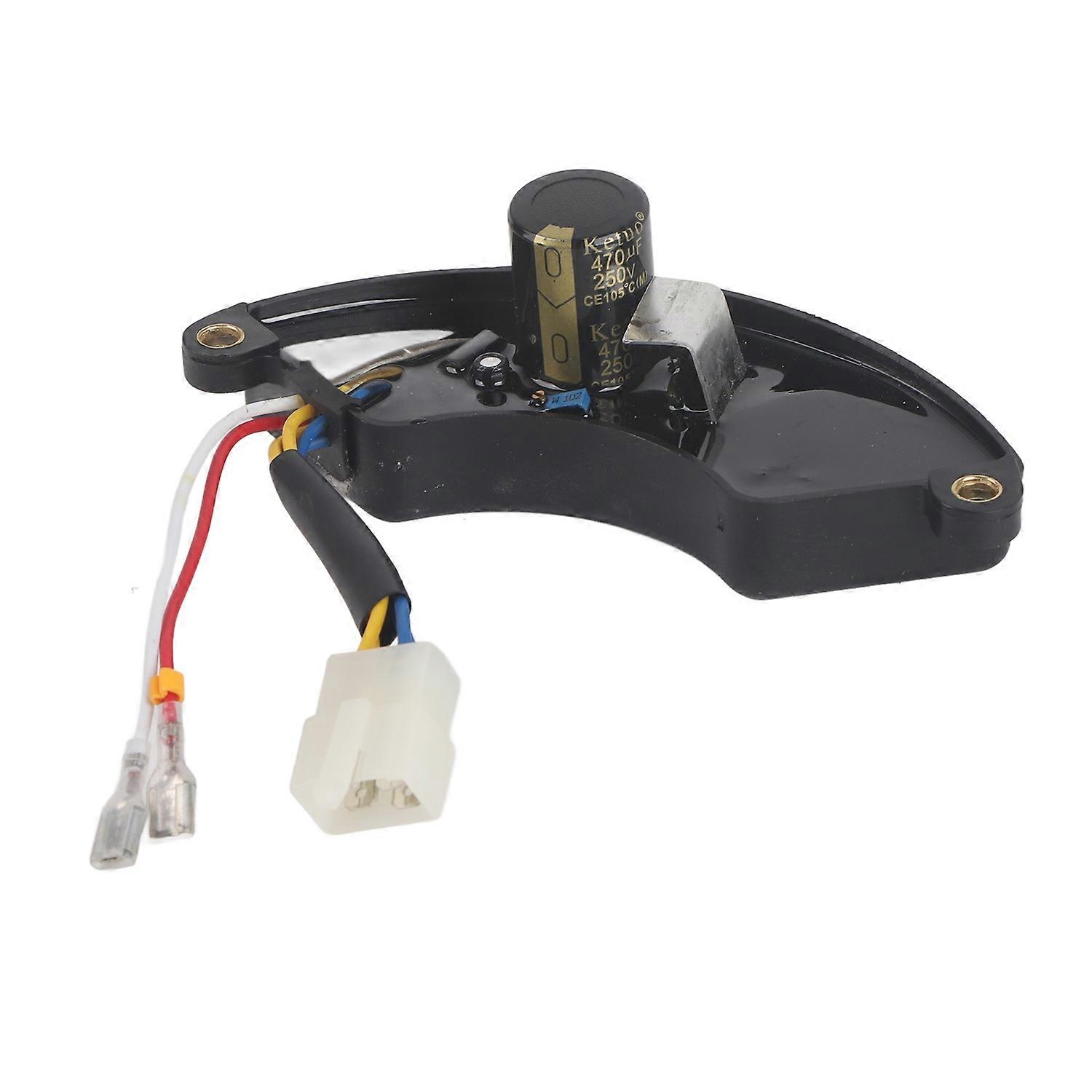 AVR Voltage Regulator Universal for 5‑6.5KW Gasoline Diesel Generator 1PH 220V Halfmoon Style ...