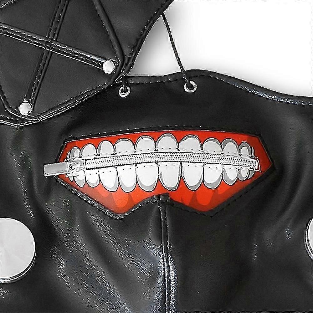 Tokyo Ghoul Kaneki Ken Mask Cosplay Punk Mask Halloween Masquerade ...