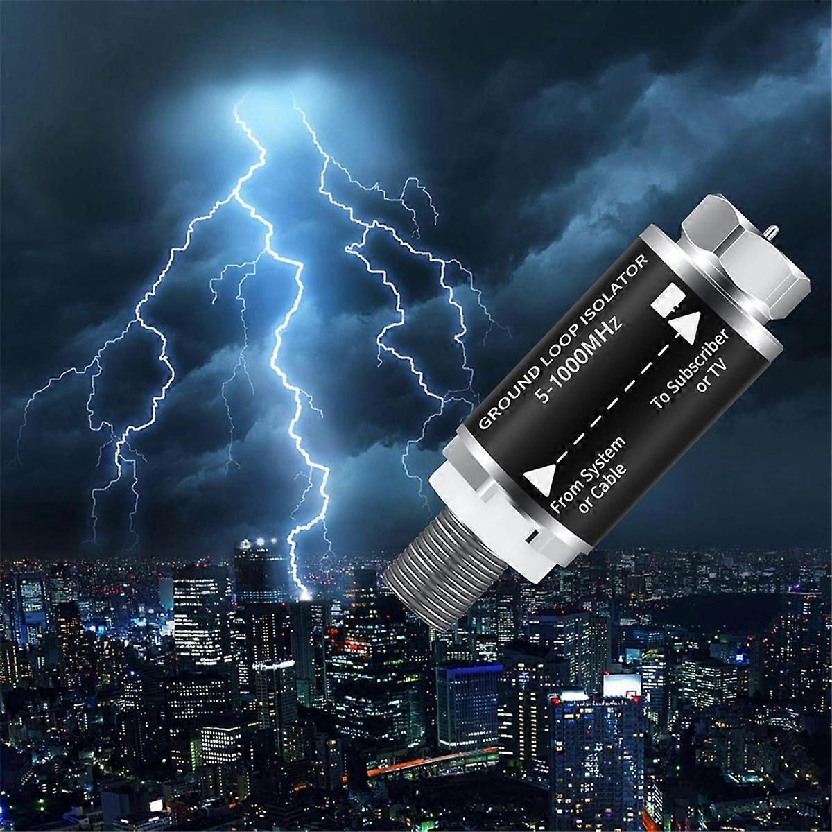 Ground Loop Isolator - Cable TV Audio Isolation Transformer, TV/Noise ...