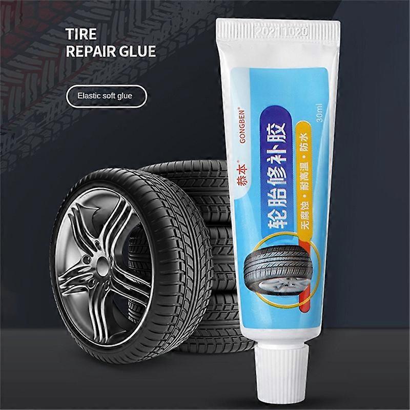 2pcs Car Rubber Tire Repair Liquid Glue Tyre Cracks Adhesive Tools ...
