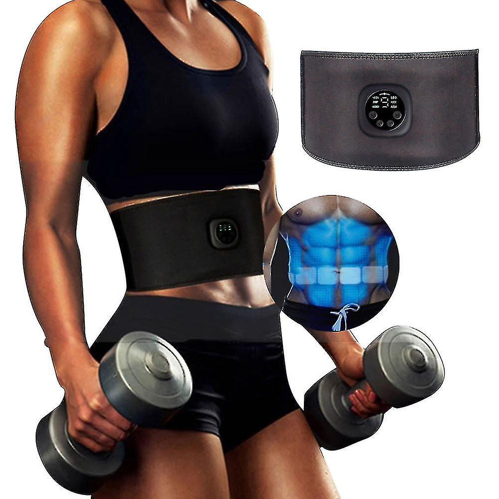 Abdominal Fitness Device Electric Abdomen Slimming Belt Body Waist Band ...
