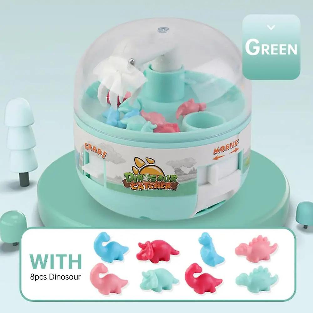 Cute Capsule Toy Mini Claw Machine Catch Dinosaur Game Catcher Micro ...