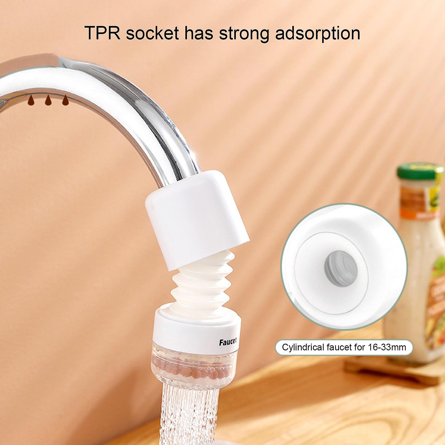 Faucet Head Extender Splash-Proof Adjustable Anti-leakage Kitchen ...