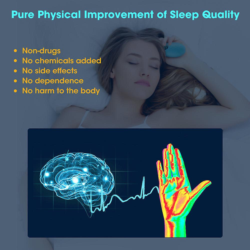 Handheld Sleep Aid, Handheld Sleep Device Rechargeable Pulse Massage ...