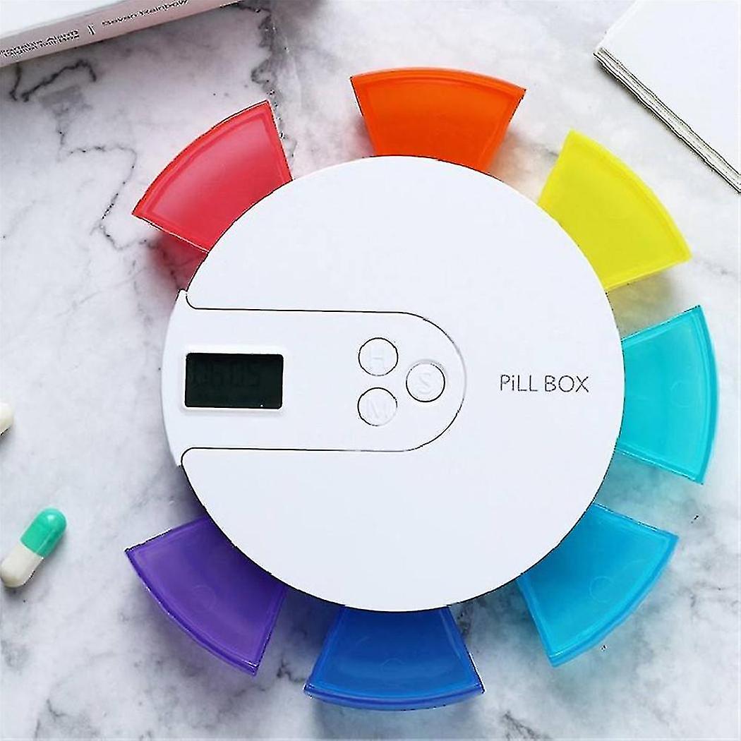 Automatic Pill Dispenser 7 Days With Alarms Electronic Medication ...