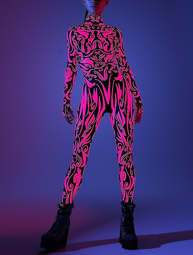 Neon Costume, Uv Light Set Costume, Festival Costume, Uv Light Set ...