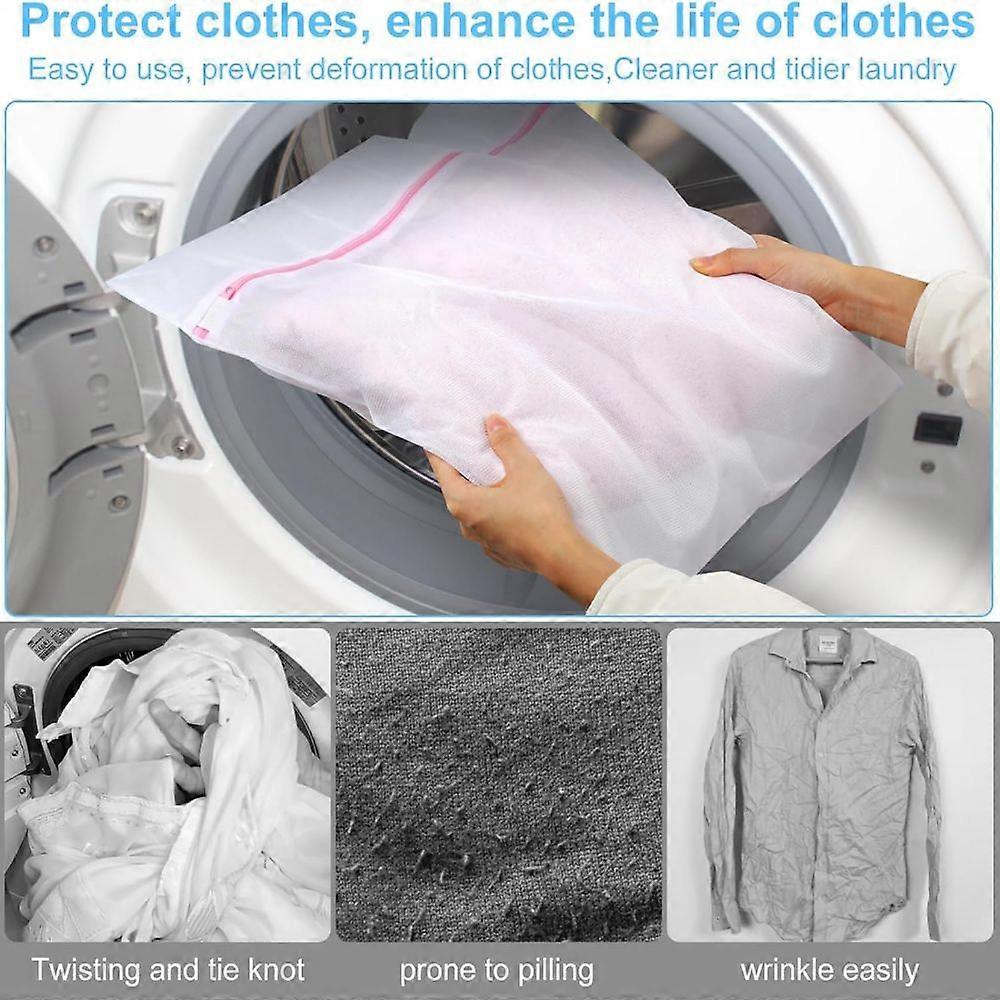 Mesh Laundry Bags, 6 Pack Delicates Bag for Washing Machine, Mesh Bags ...