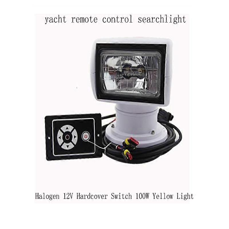 Marine Searchlight 360-degree Remote Control Rotation 12V24V Xenon ...
