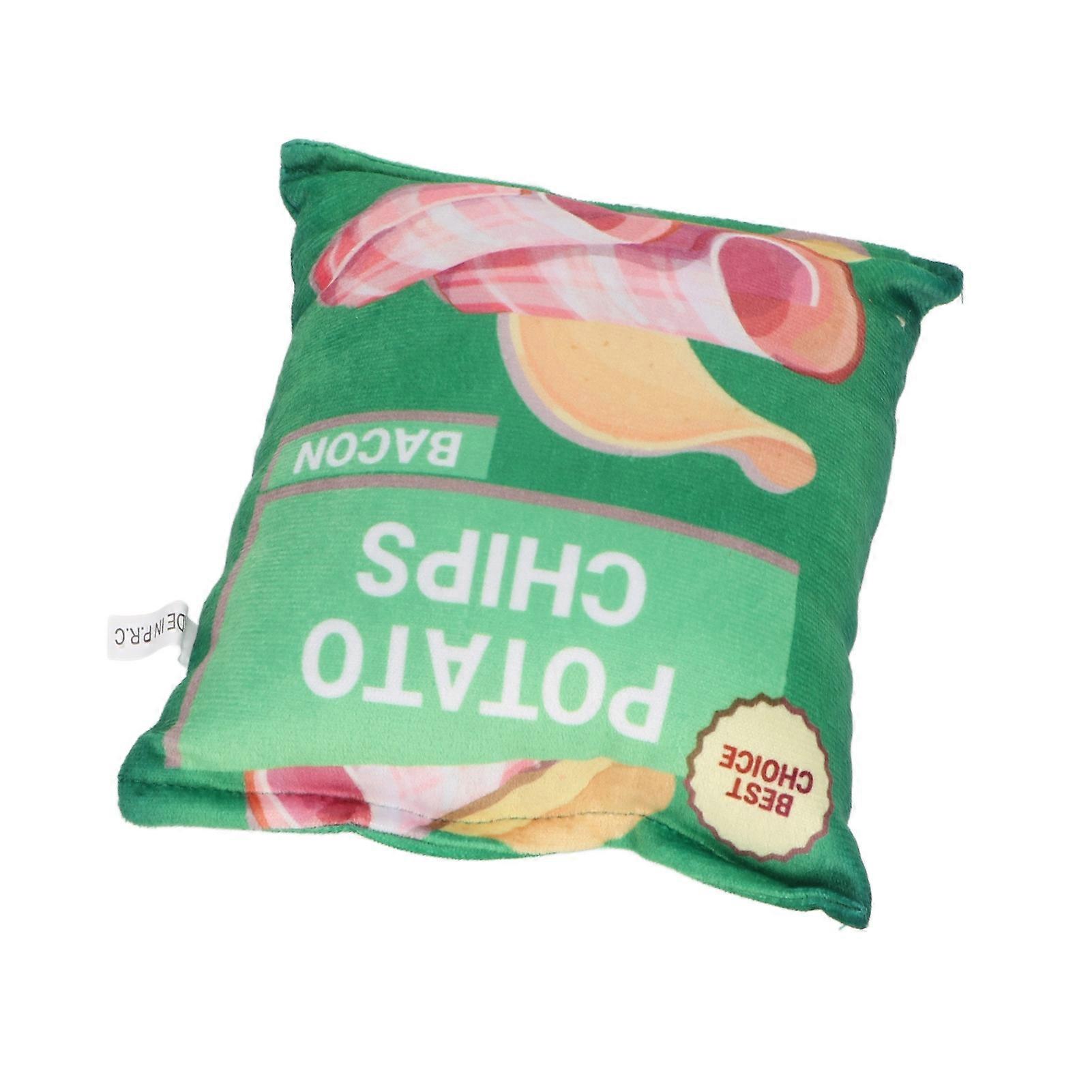 Potato Chips Plush Dog Toy Built in Rattling Paper Bite Resistant ...