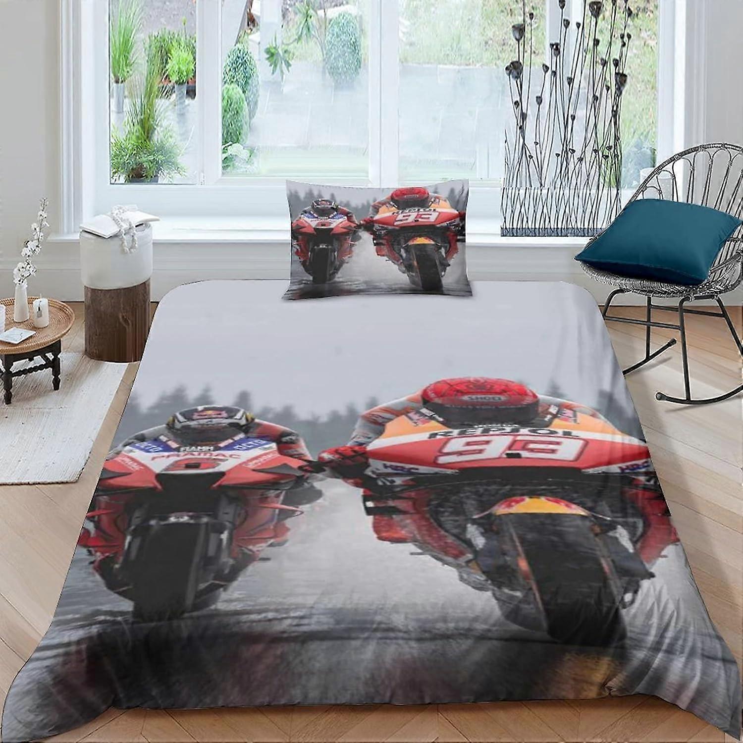 Motogp Bedding Set Parts for Motocross Motorcycle Bed with Duvet Cover ...