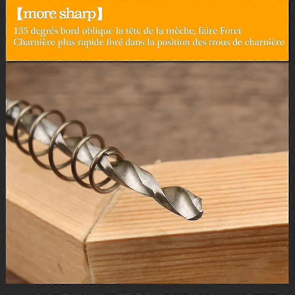 Self Centering Drill Bit Set Of 4 Hss Carpentry Tools Centering Hinges Fruugo Uk