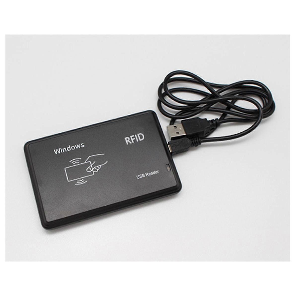 RFID Smart Card Reader with USB Port, 13.56MHz IC Card, Contactless ...