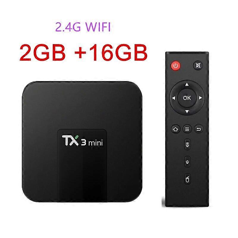 TX3 Mini Android 10 TV Box Smart TV H2.65 4K 2G 16G 2.4/5G WIFI Set Top ...
