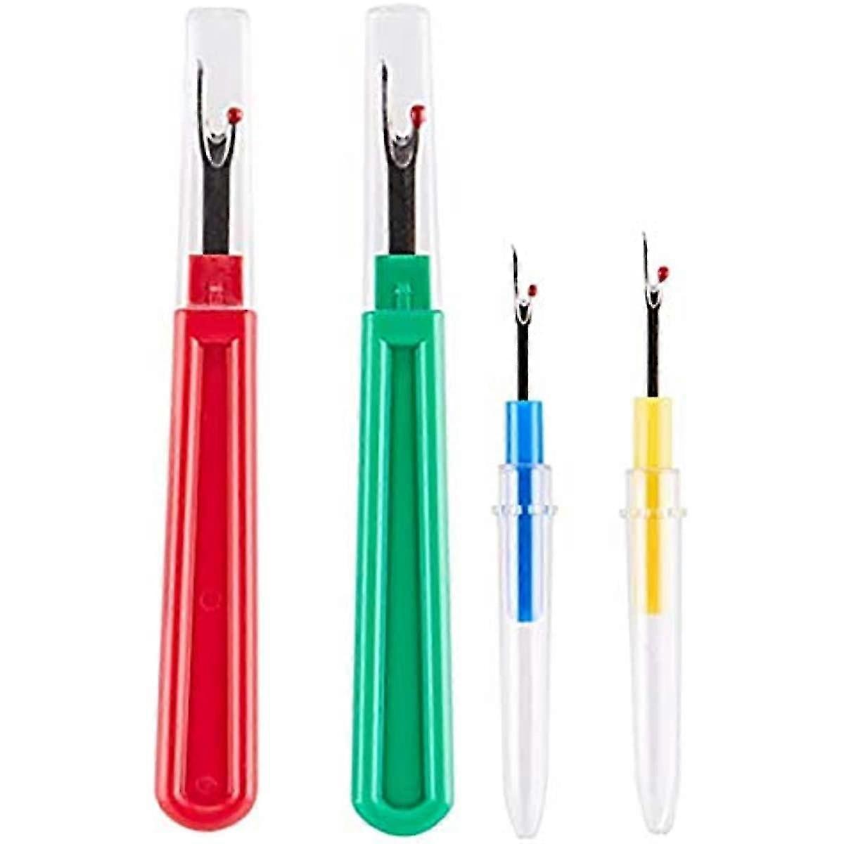 4 Pieces Seam Rippers Sewing Stitch Thread Unpicker For Quick Unpick ...