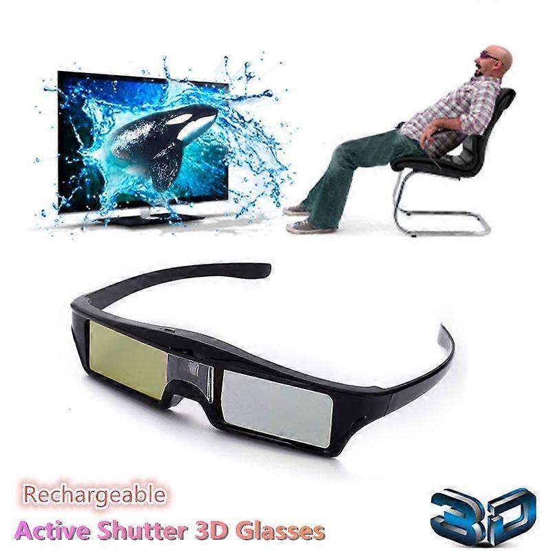 Rechargeable Active Shutter 3D Glasses for ALL Projector | Fruugo UK