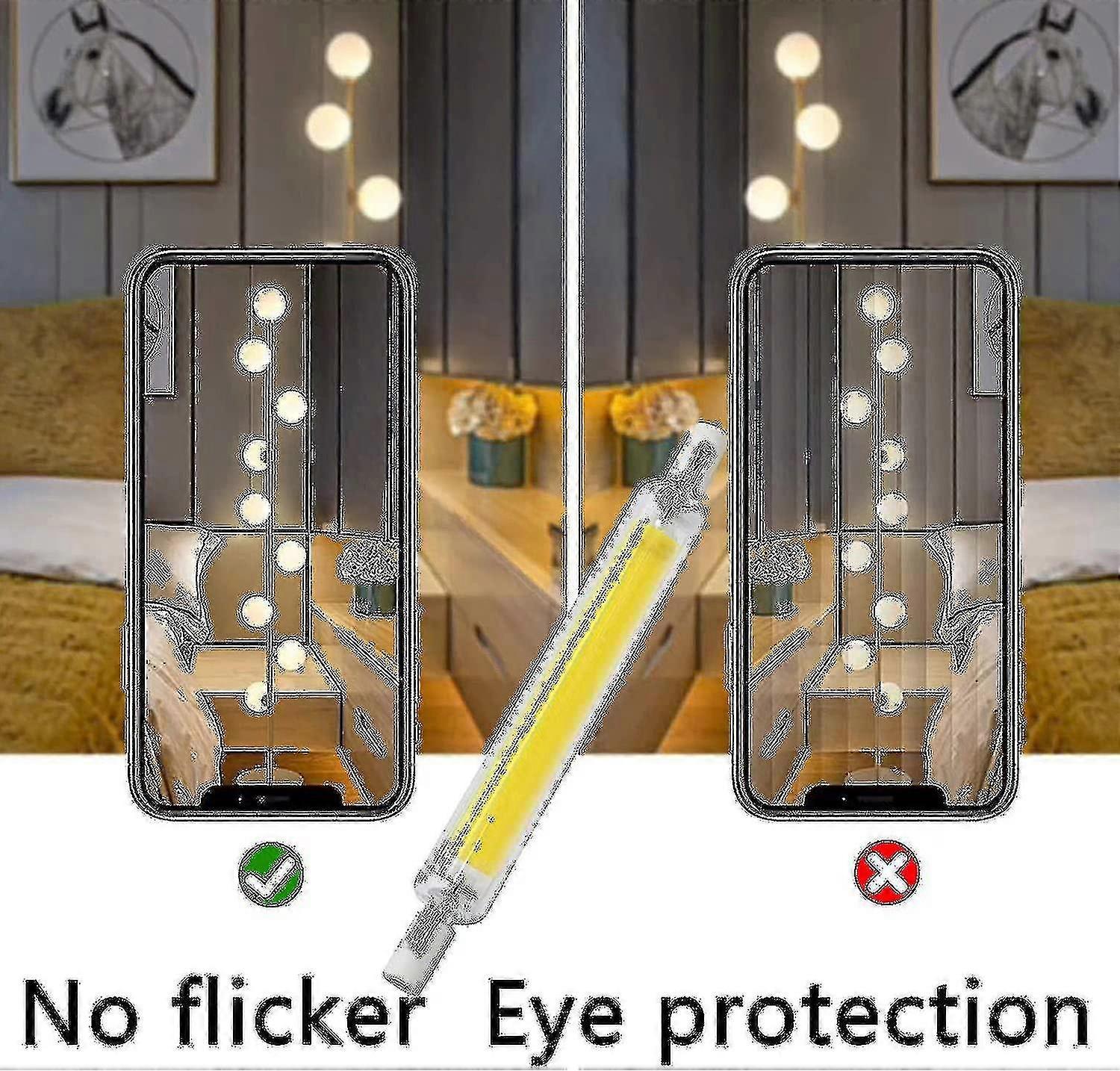 R7s Led Bulb 118mm 30w Dimmable, Warm White 3000k 3000lm | Fruugo UK