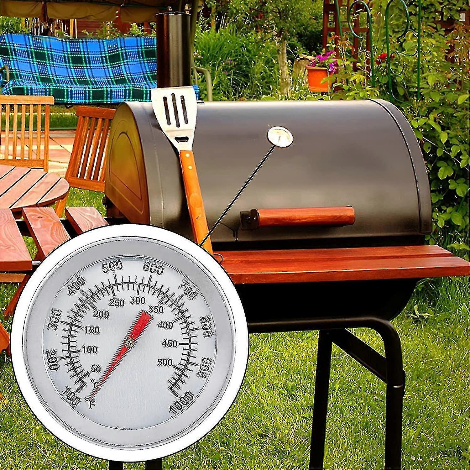 Barbecue Thermometer, Stainless Steel Oven Thermometer Max 500c/1000f ...
