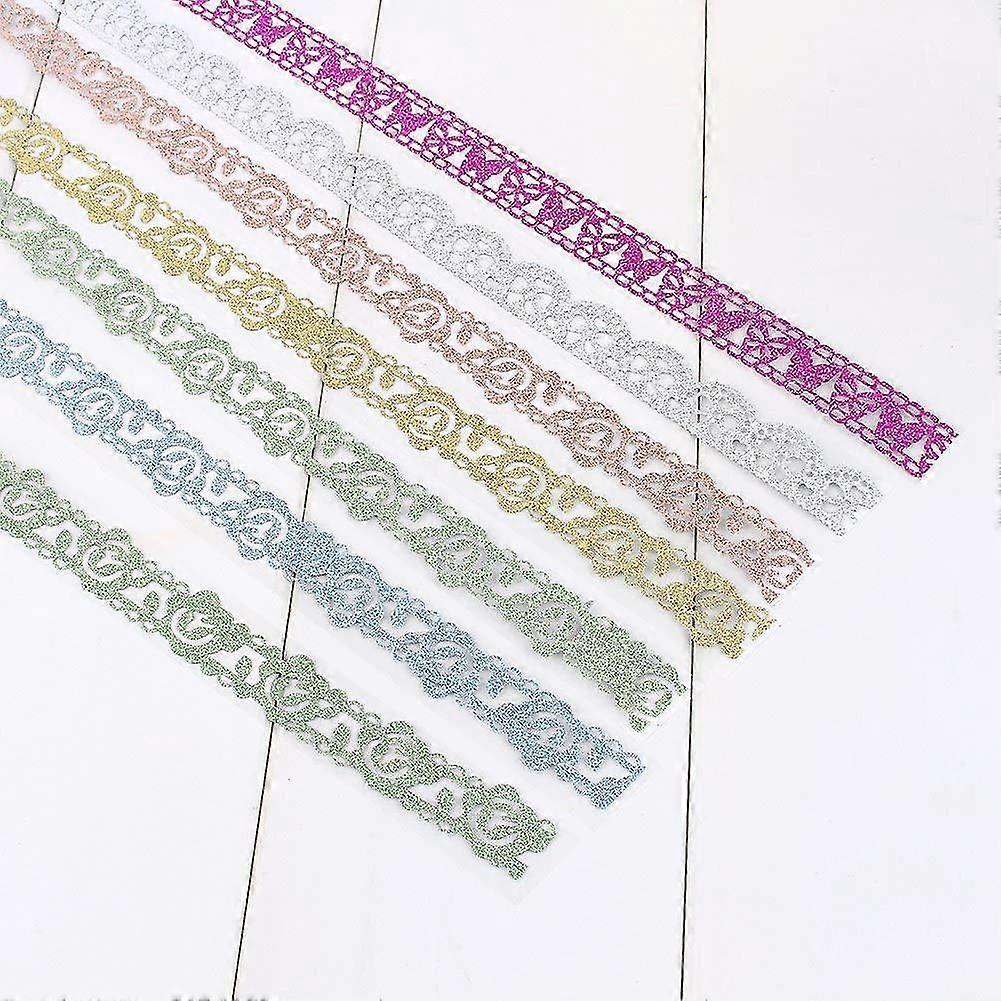 Hollow Lace Sticker Viscose Lace Tape Sticker DIY Decorative Masking ...