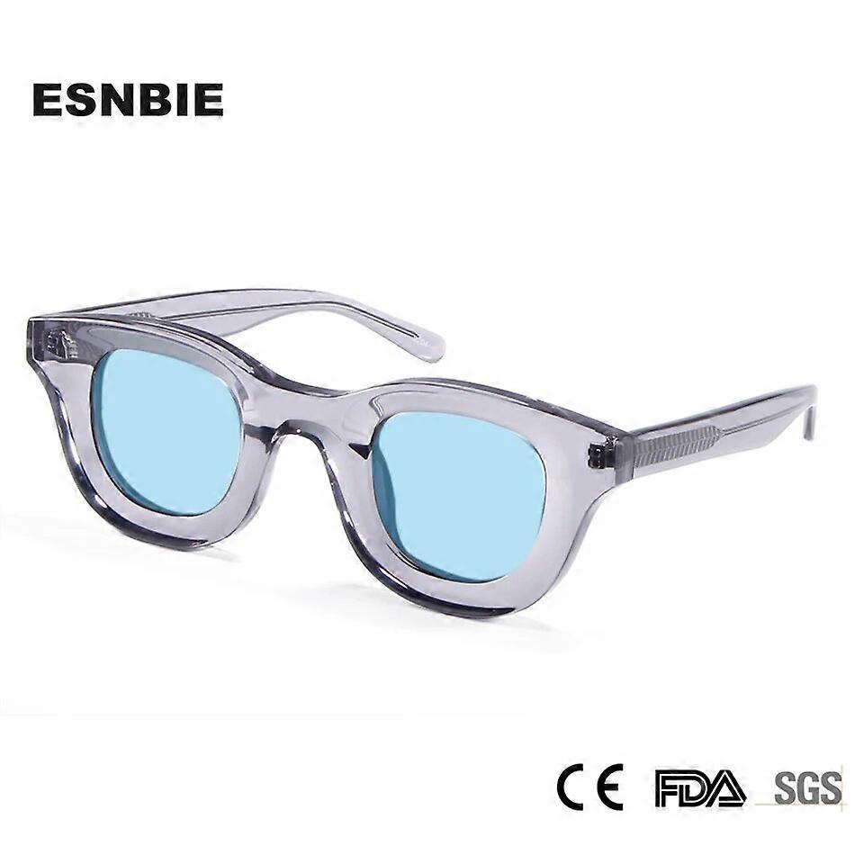 Rhud Designer Acetate Sunglasses Adult Brand Designer Oversized Round ...