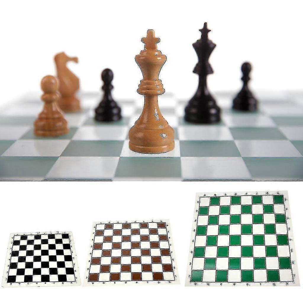Classic Folding Chess Board Roll Up Chess Board Flat International ...