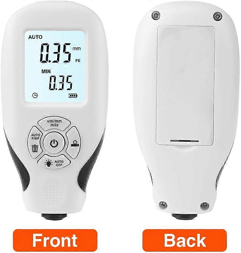 Coating Thickness Gauge, Paint Depth Gauge with LCD Display, Auto ...