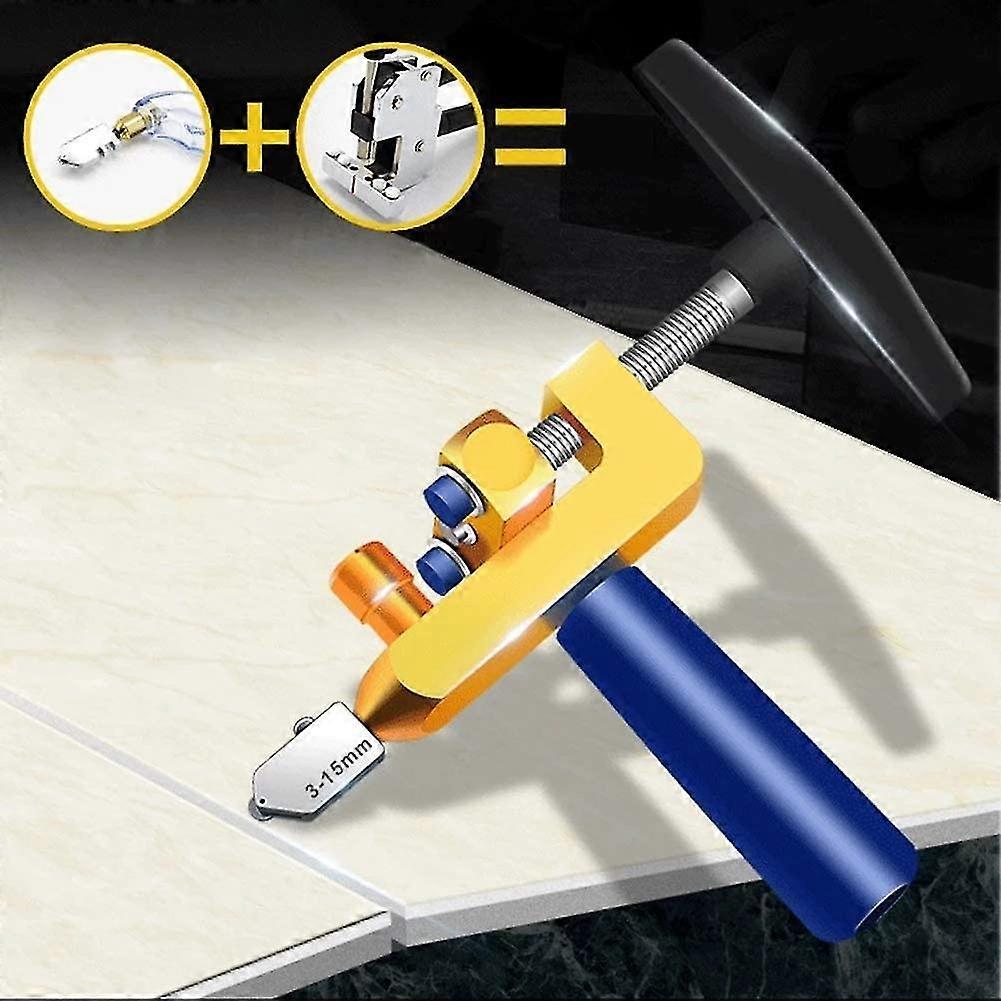 2 in 1 glass cutting tool kit, 3mm to 15mm, tile cutter for cutting ...
