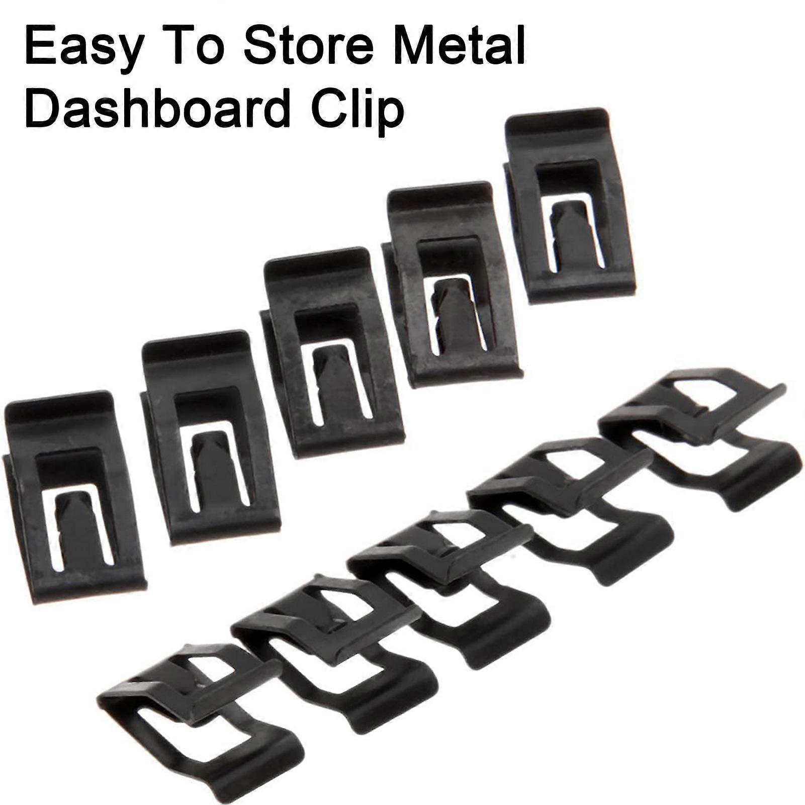 20Pcs Dashboard Trim Clip Metal Universal Easy Installation Front ...