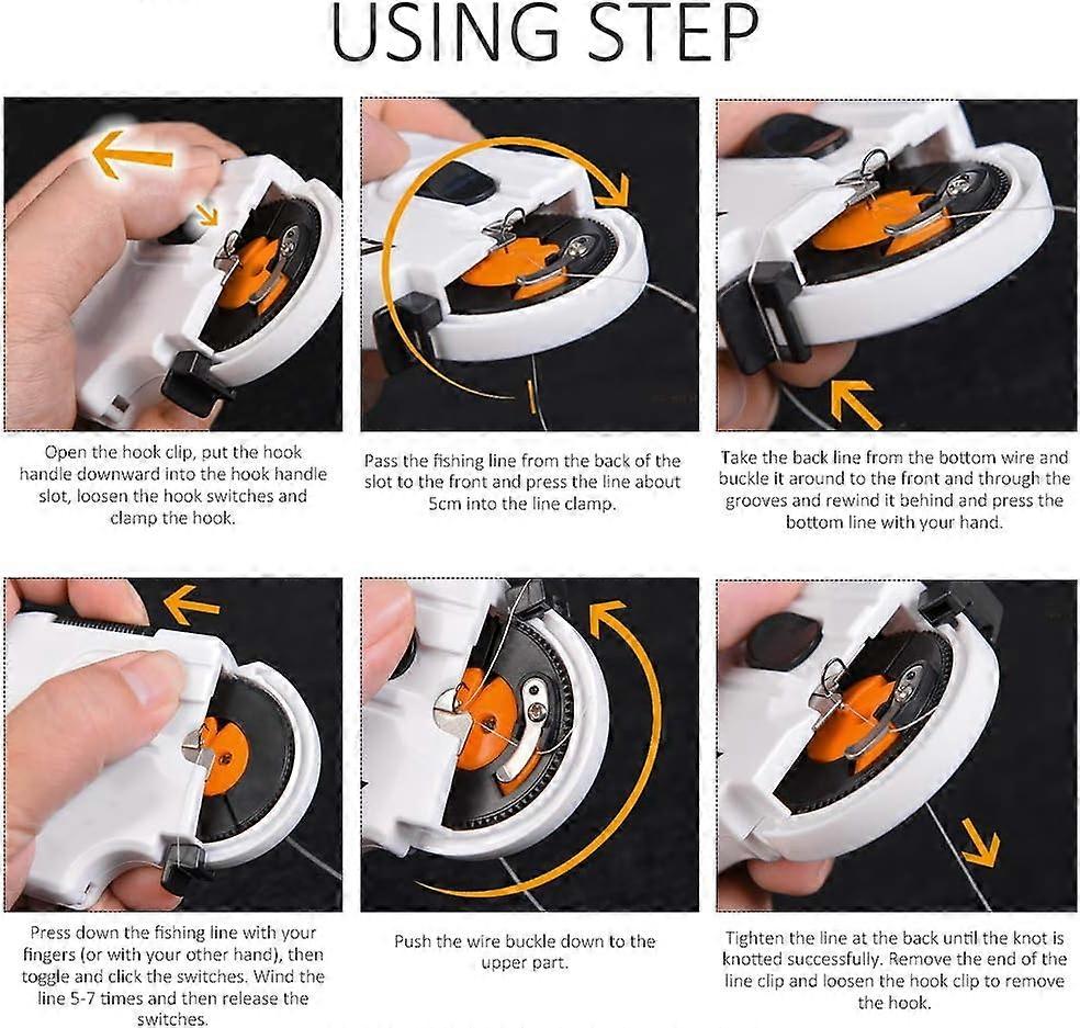 Fishing Hook, Automatic Fishing Hook Winder Electric Fast Hook Lines ...