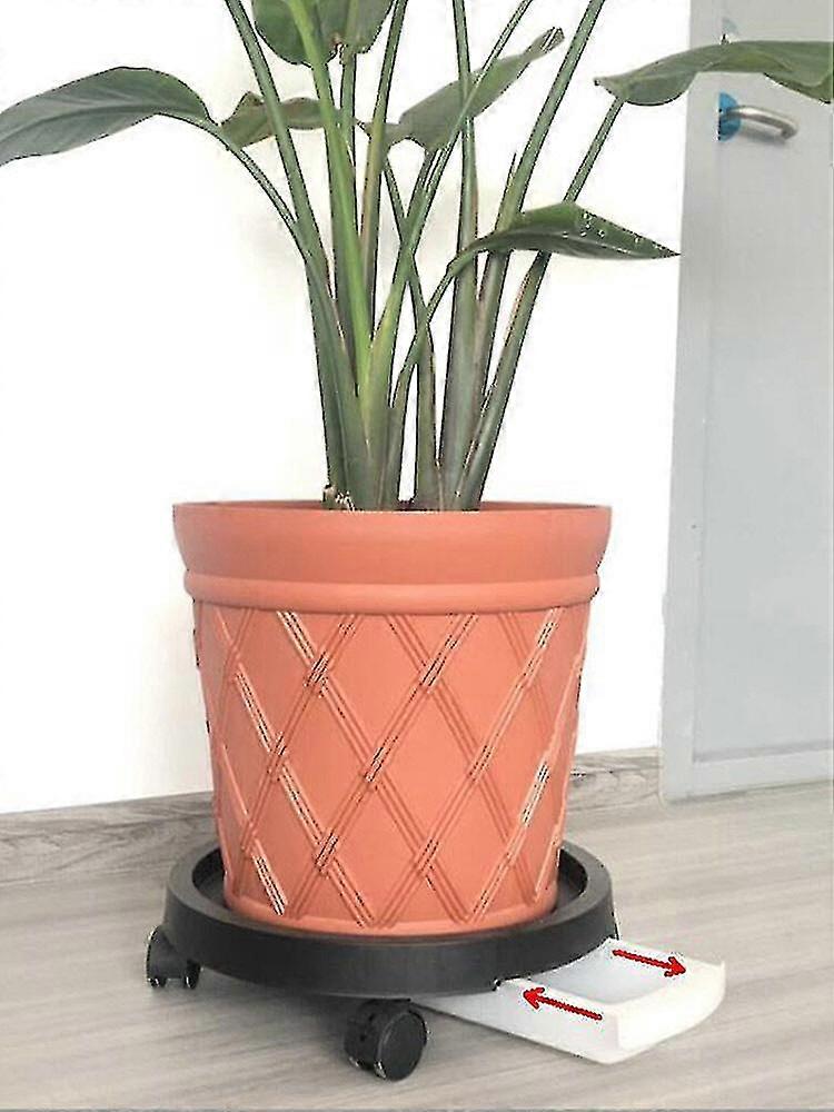 Plant Saucers Planter Caddies Round Caster Tray Pallet Rack Stand ...