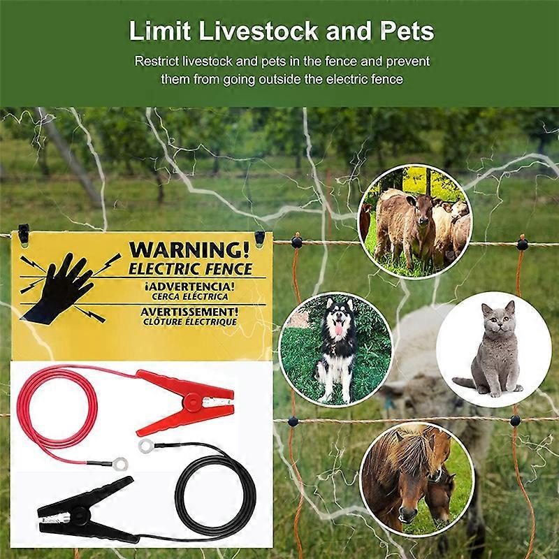 Electric Fence Wire Connect the and Electric Fence Charger, Electric ...
