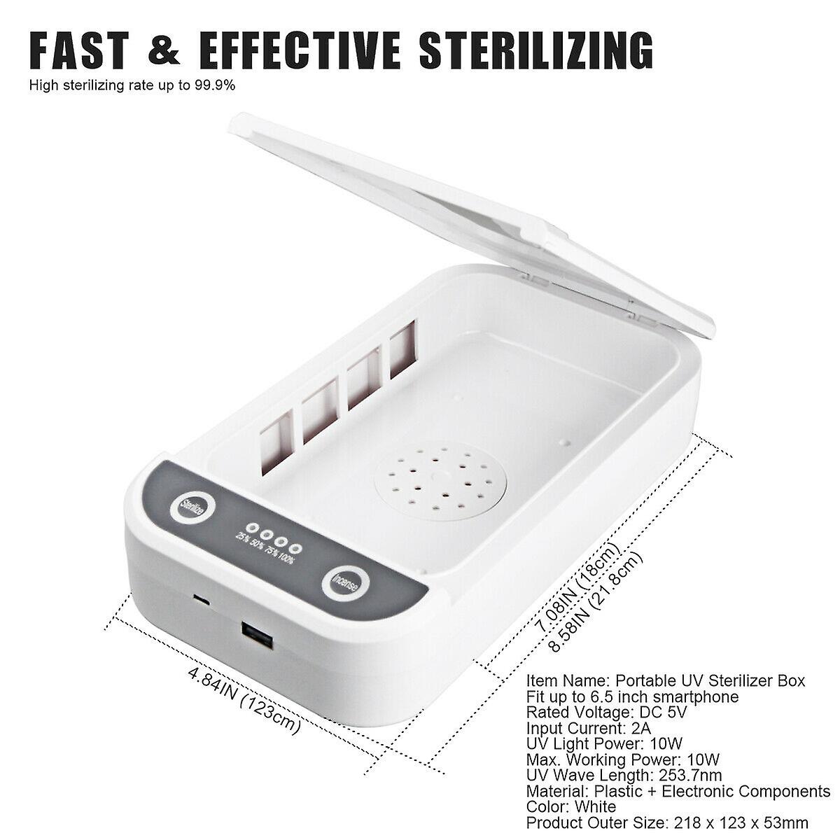 Portable Uv Mobile Phone Sanitizer Case Box For Phone Clean Sanitizer ...